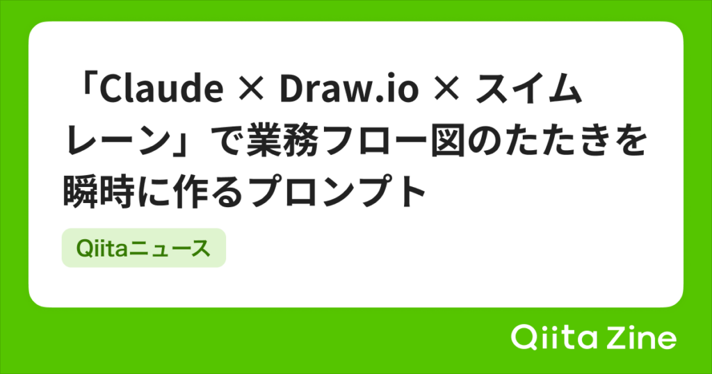 Qiita アーカイブ - Qiita Zine